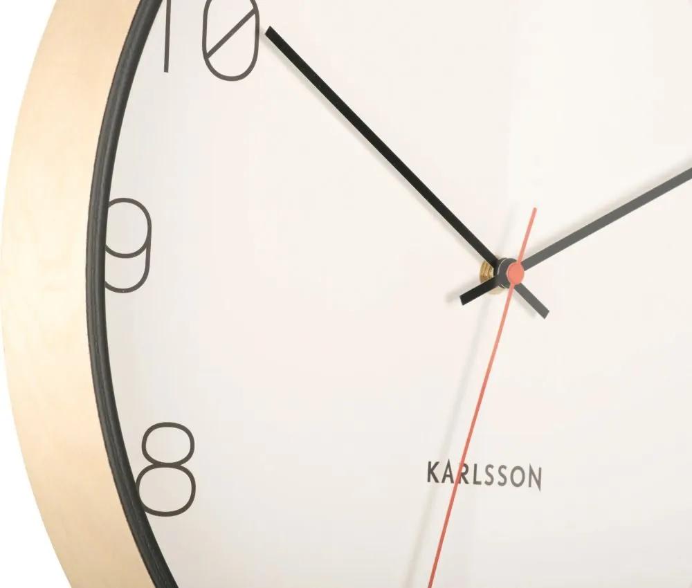 Designové nástěnné hodiny KA5926BK Karlsson 40cm
