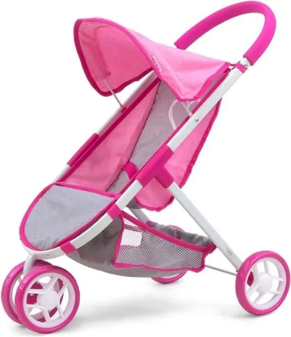 Dětský golfový kočárek pro panenky Milly Mally Susie Prestige Pink