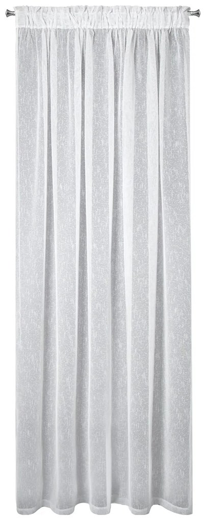 ZÁCLONA NA PÁSCE IDA 140X250 CM BÍLÁ