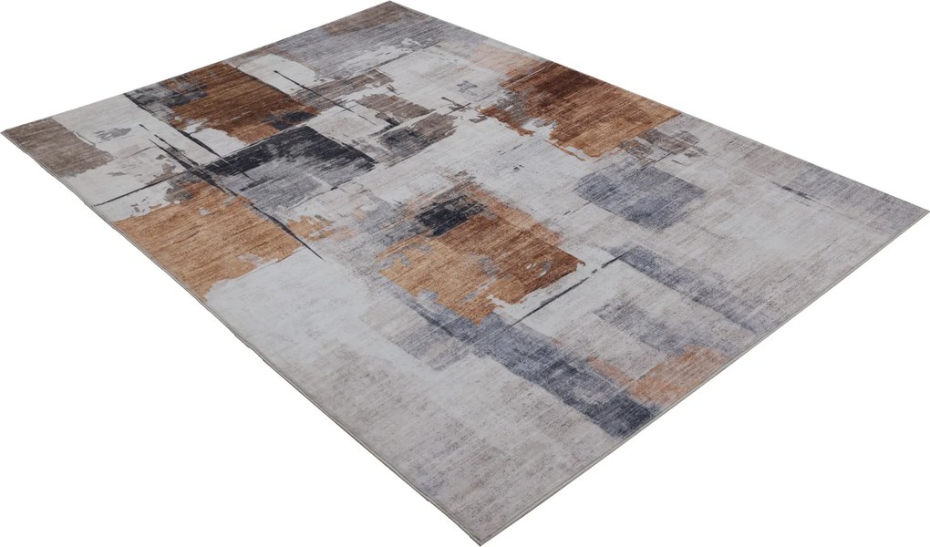 Obsession, Kusový koberec Posh 300 Terrakotta, 80x150, oranžová, chodba / předsíň
