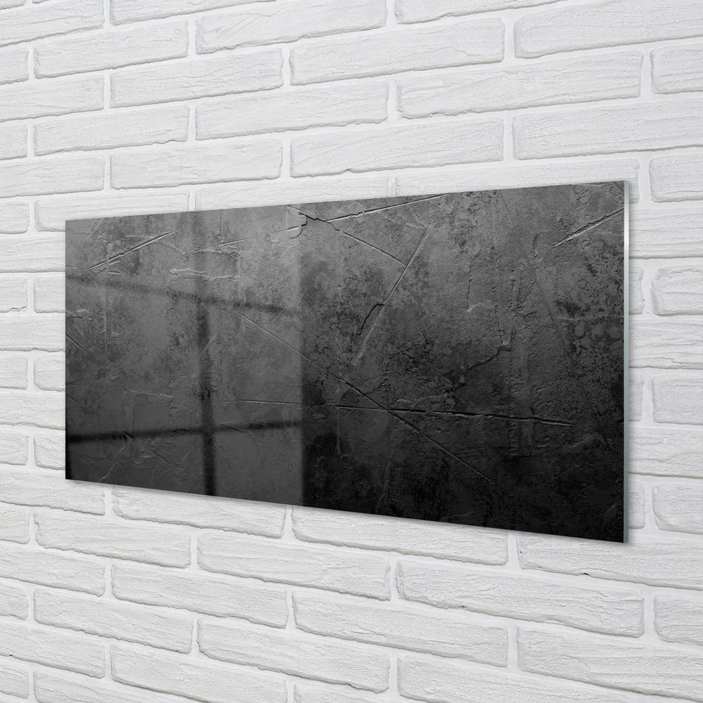 akrylový obraz struktura kamene beton 140x70 cm