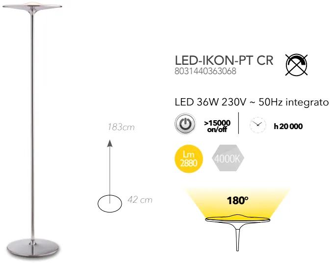 Faneurope LED-IKON-PT CR moderní LED lampa