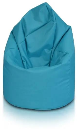 Sedací vak hruška Sako XL polyester TiaHome - světle modrá