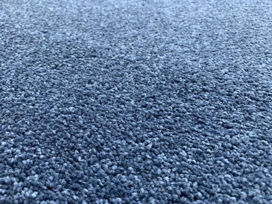 Vopi koberce Kusový koberec Eton Exklusive tmavě modrý - 200x400 cm