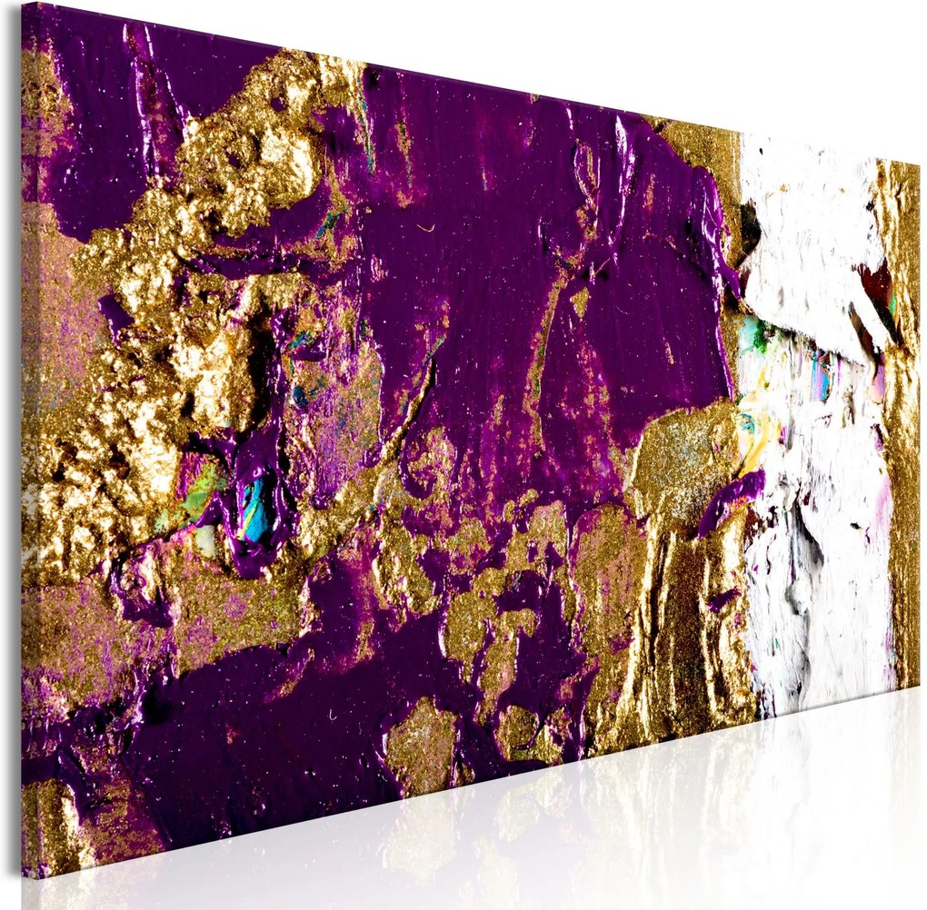 Obraz - Purple Wave (1 Part) Narrow 120x40