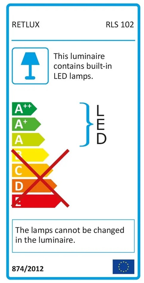 Retlux RLS 102 LED pásek s USB konektorem RGB, 2 x 50 cm