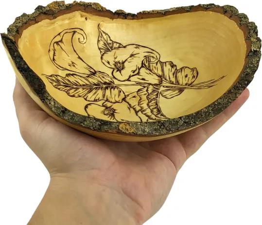 Wodlaf dřevěná miska 20x16x7 cm Kimora, javor