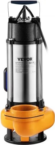 ponorné čerpadlo na vodu, 2200 W 60000 l/v, s 10 m