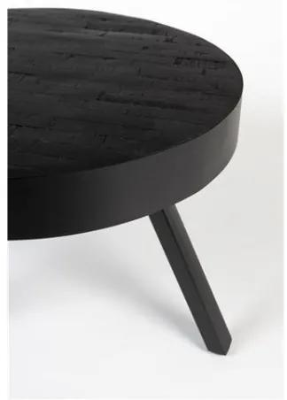 Stolek SURI coffee table, medium, černé dřevo White Label Living 2300261