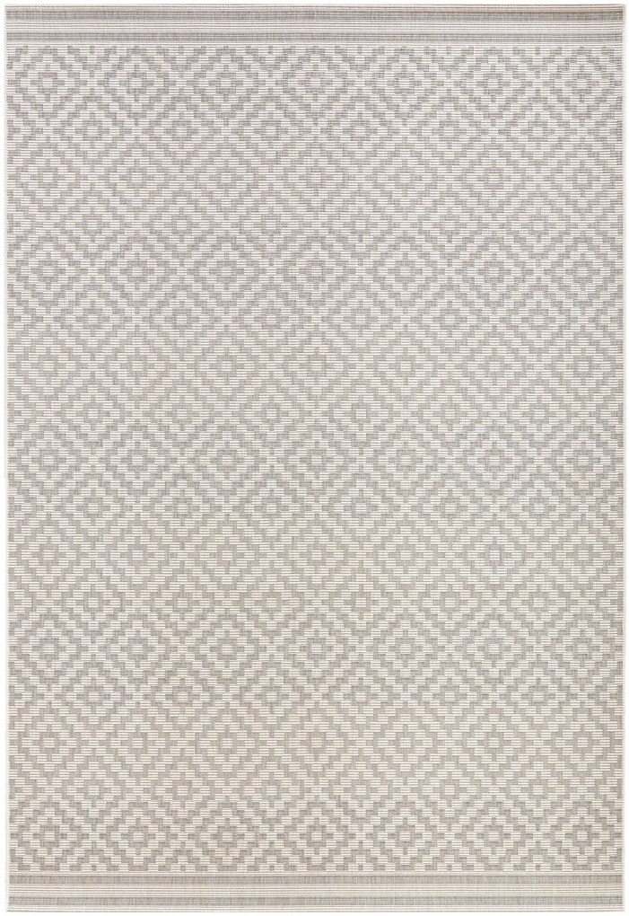 Hanse Home, Kusový koberec Meadow 102467 – na ven i na doma, 80x200, šedá, chodba / předsíň