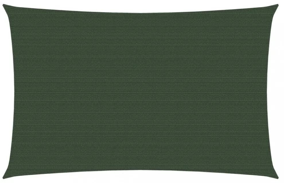 Stínící plachta obdélníková HDPE 2 x 4 m Dekorhome Světle zelená
