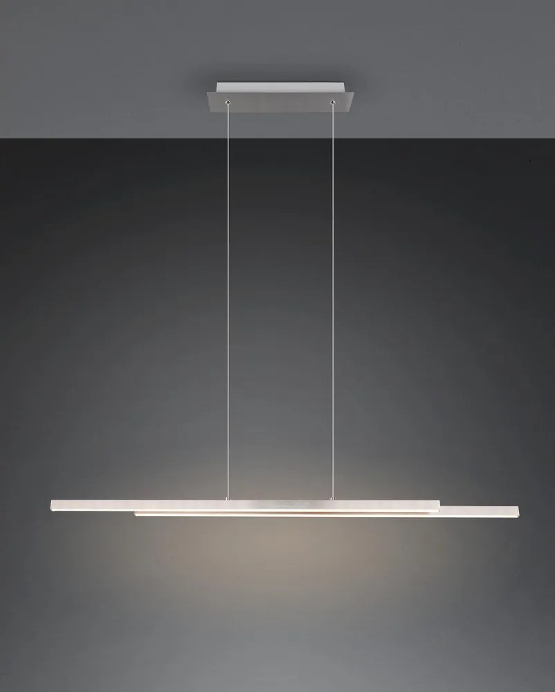 LED závěsné svítidlo ve stříbrné barvě Odio – Reality