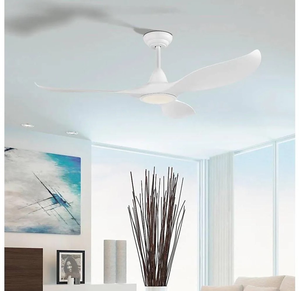 Eglo 35006 - LED Stropní ventilátor CIRALI LED/15W/230V + DO 35006