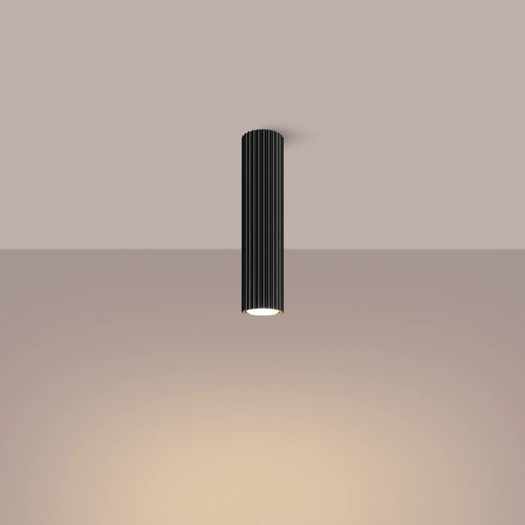 Sollux Lighting Stropní svítidlo KARBON 30 černé