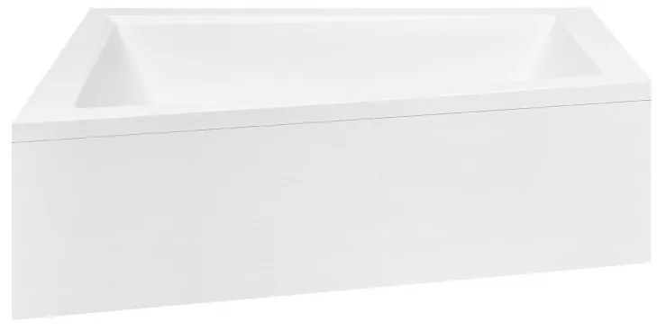 BESCO Asymetrická vana INTIMA Nožičky k vaně - Bez nožiček, Rozměr vany - 160 × 90 cm, Způsob provedení - Pravé VANINTI16P