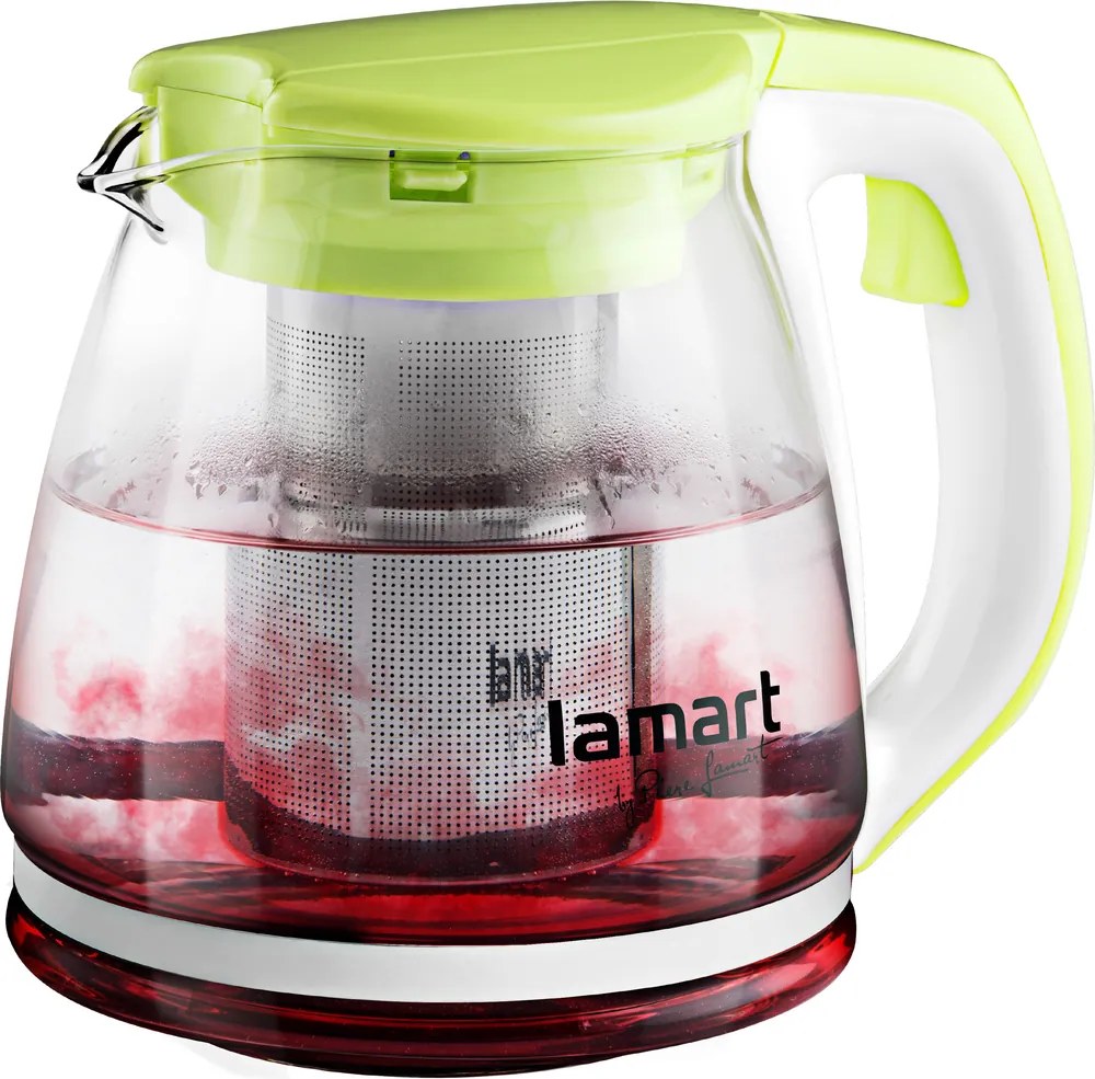 Konvice 1,1 l, zelená, LAMART VERRE LT7026
