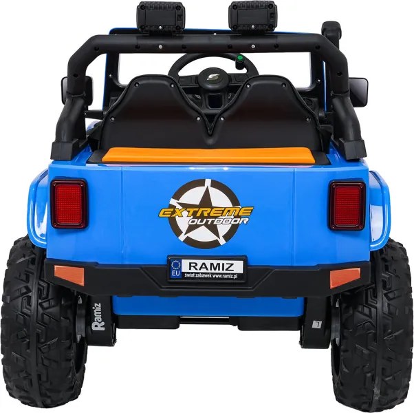 Elektrické autíčko Jeep Monster modré