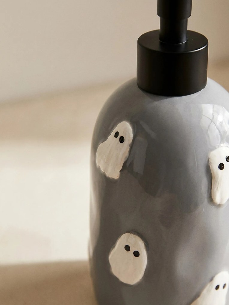 Sinsay - Dávkovač na mýdlo s halloweenským motivem - šedá