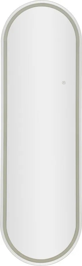 Nástěnné zrcadlo s osvětlením 50x160 cm Oval – Mauro Ferretti