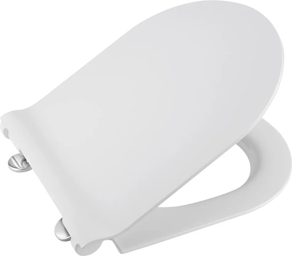 GSI GSI, NORM/PURA WC sedátko, SLIM, Soft Close, bílá/chrom, MS86CSN11