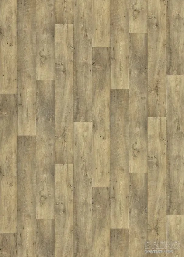 Breno PVC TOPTEX Valley Oak 162M – přírodní dekor dřeva, šíře 500 cm
