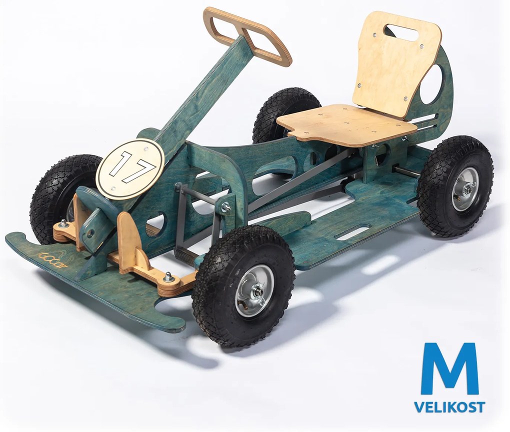GOCar šlapací auto střední, modré