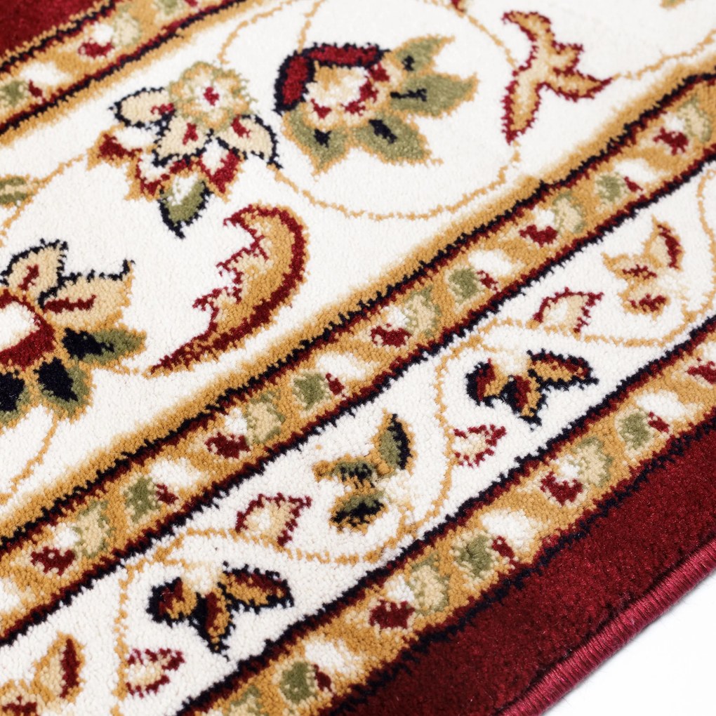 Flair Rugs, Kusový koberec Sincerity Royale Sherborne Red, 80x150, červená, ložnice