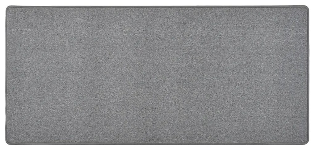 Běhoun tmavě šedý 80 x 150 cm 326973