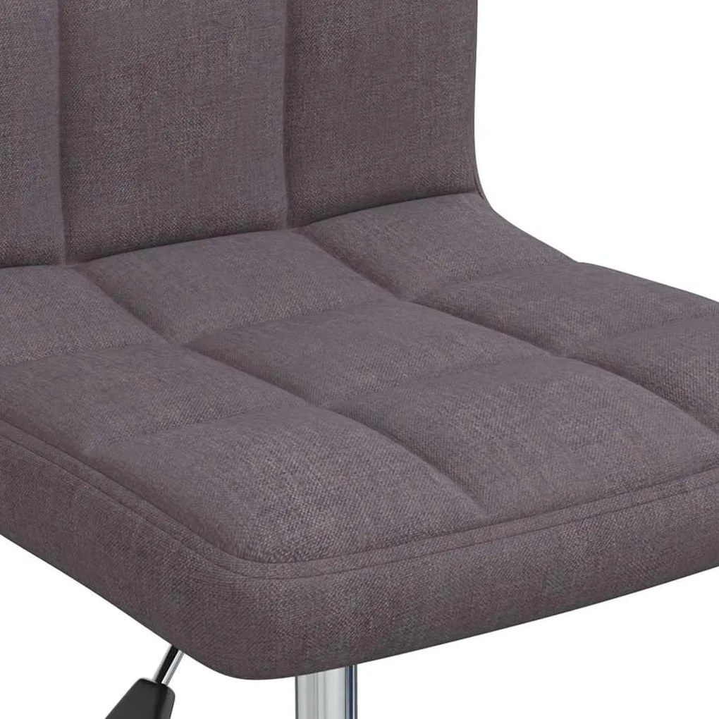 Otočná kancelářská židle taupe textil 334322