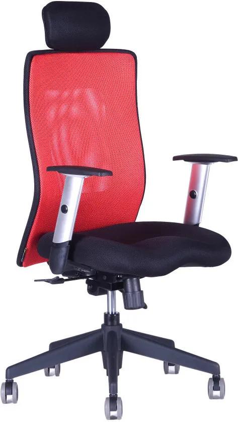 Office Pro Kancelářská židle CALYPSO XL SP4 - s podhlavníkem, 13A11, červená
