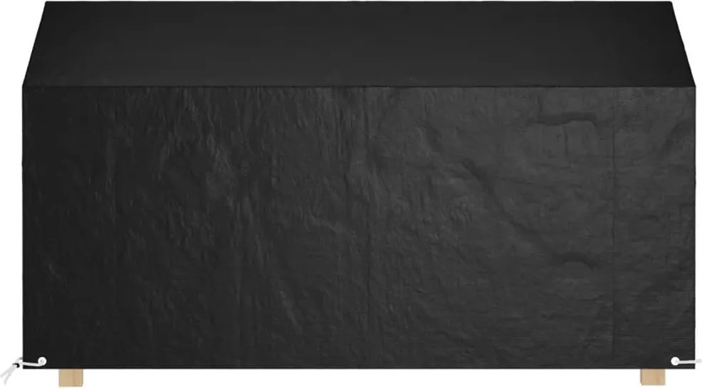 Plachty na zahradní lavice 2 ks 12 oček 210 x 70 x 70/88 cm PE 3155392