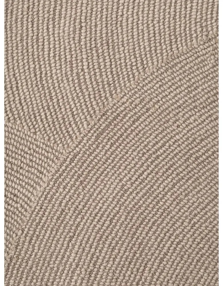 Béžový ručně tkaný vlněný koberec 80x150 cm Calmio – Hanse Home