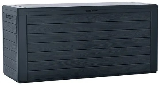 Zahradní box WOODEBOX 280 l - antracit 116 cm PRMBWL280-S433