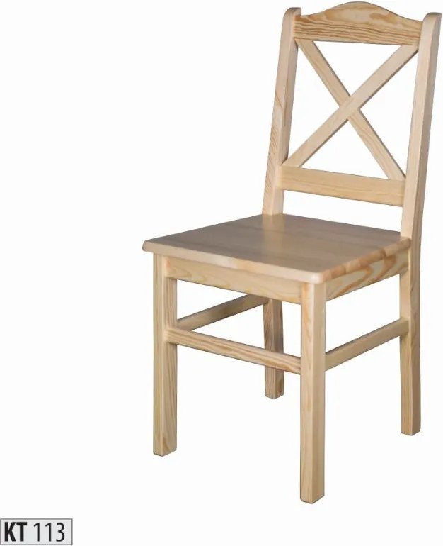 HMmax Jídelní židle KT 113 borovice masiv Barevné provedení dřeva: natural - přírodní