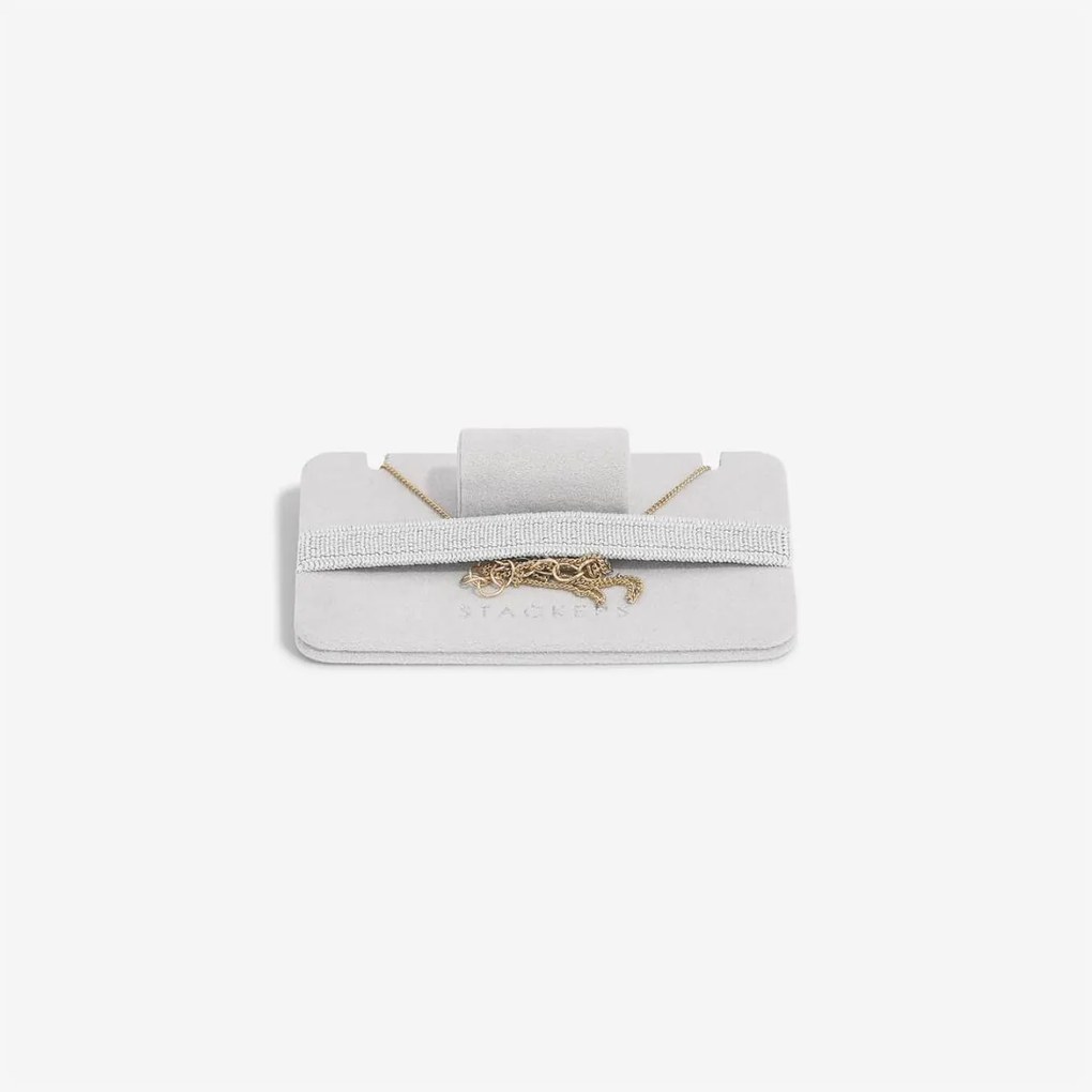 Sada vložek na řetízky do boxu na šperky Stackers Pendant Necklace Accessory Set of 3 | šedá 75918