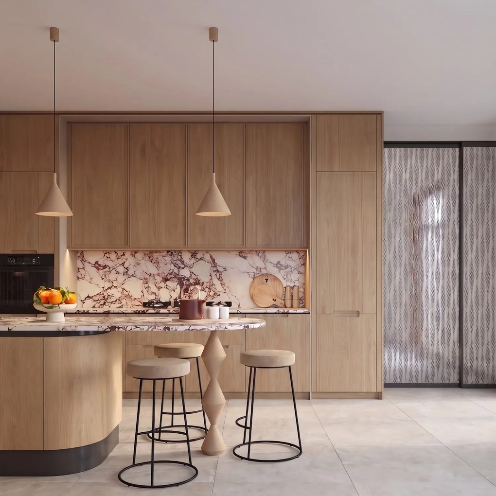 Sollux Lighting Závěsné svítidlo NOX 25 taupe