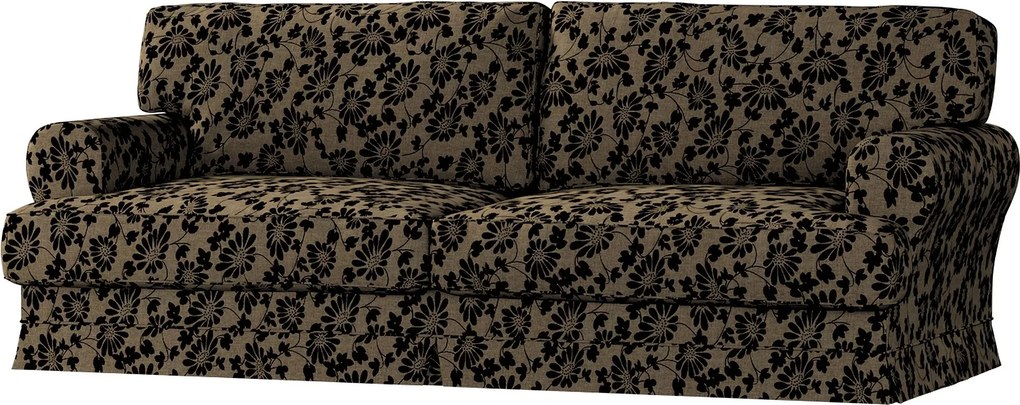 Potah na pohovku IKEA Ekeskog rozkládací barva béžová látka pletený vzor, vzorované