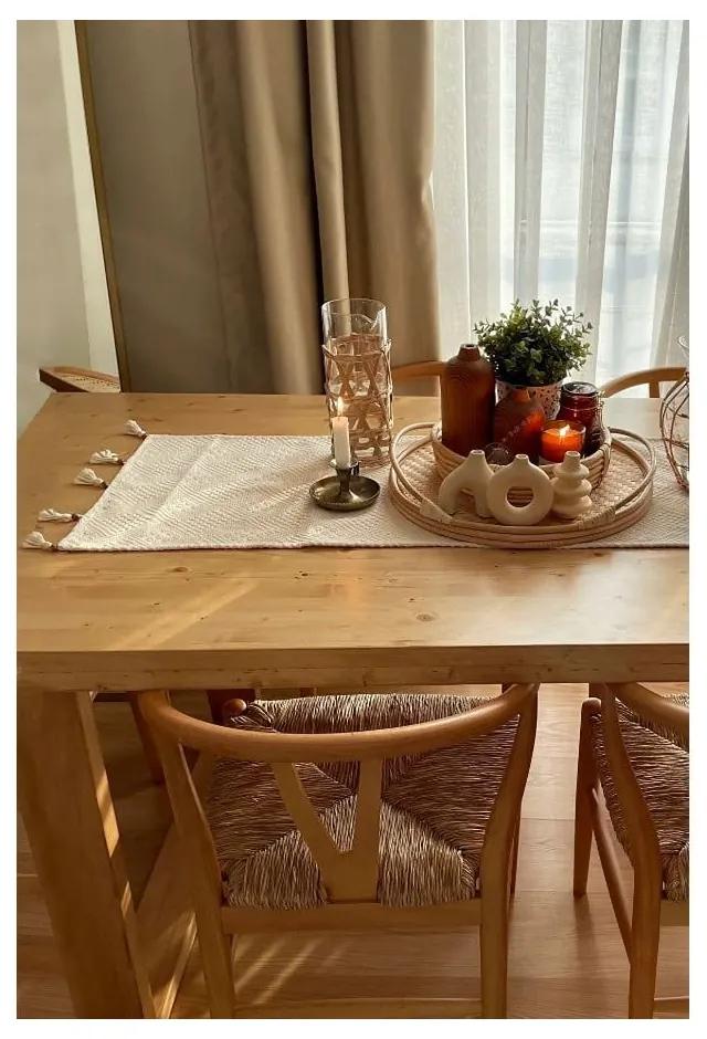 Běhoun na stůl z Bio bavlny 45x140 cm – Mila Home