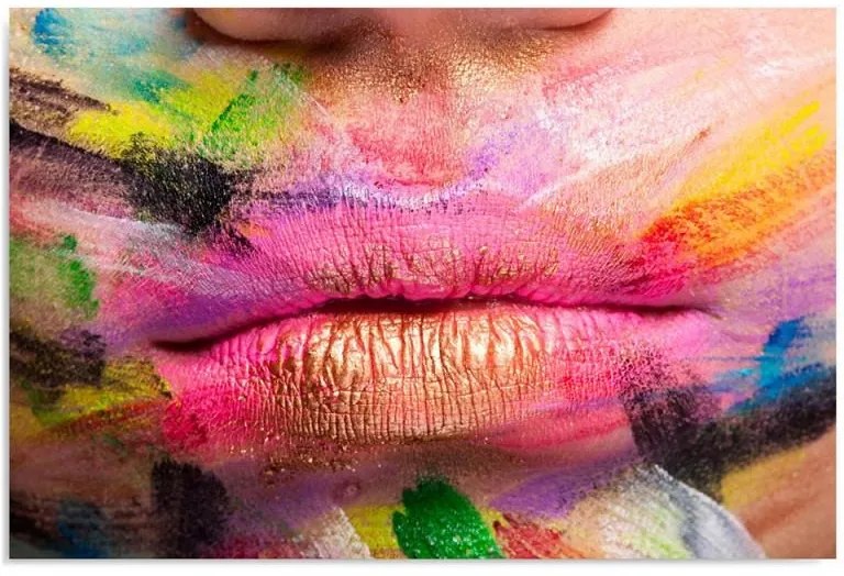 Obraz CARO - Colorful Lips 2 40x30 cm