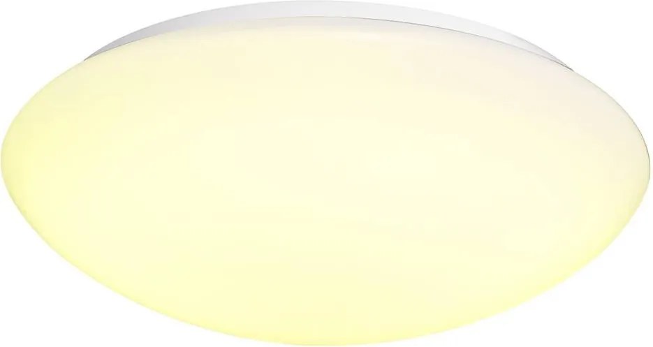 LA 1002022 LIPSY 50 Dome, LED, venkovní nástěnné a stropní nástavbové svítidlo, bílá, IP44, 3000/4000K - BIG WHITE (SLV)
