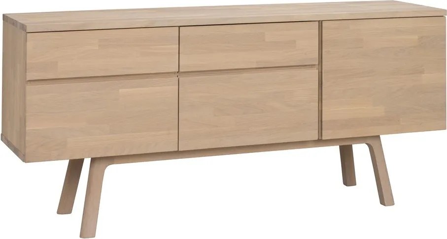 Komoda z dubového dřeva ve světle přírodní barvě 170x77x42 cm Cleardale – Rowico