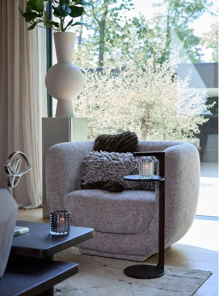 Kulatý odkládací stolek ø 26 cm Delmino – Light & Living