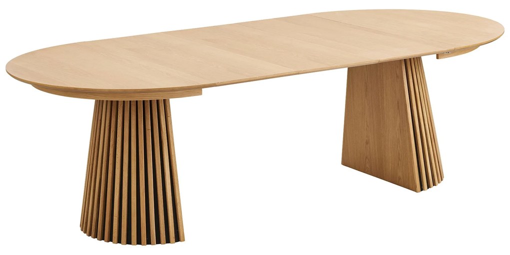 House Nordic Jídelní stůl OSAKA přírodní ø120x120-240 cm