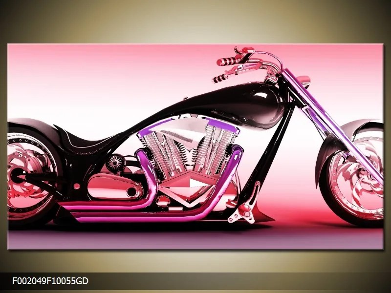 Obraz růžové motorky (), 40 dalších rozměrů