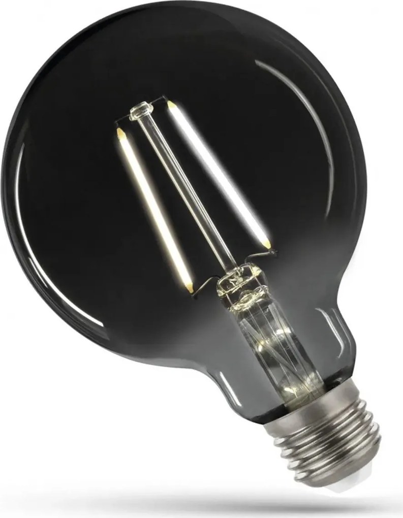 Žárovka E27 - LED retro Edison - kouřové sklo - 4,5W - 310lm - 4000K