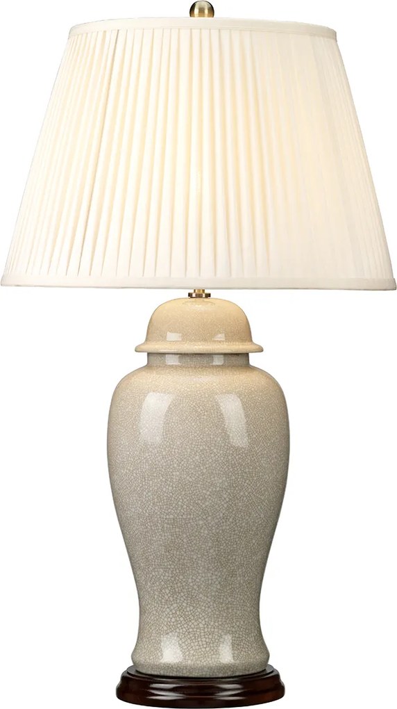 Ivory Crackle (1 žárovka) Large Stolní lampa