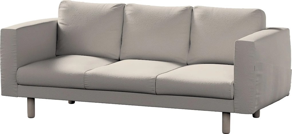 Potah na pohovku IKEA Norsborg 3-místná barva béžová látka pletený vzor