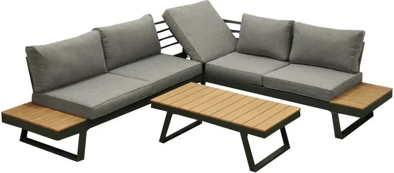 Doppler LIVORNO LOUNGE set - rohová zahradní souprava - Rozbalené zboží (N638)