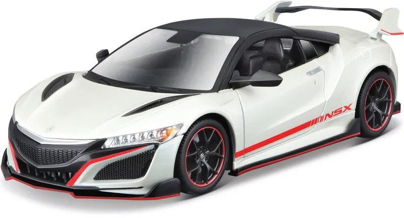 Maisto acura nsx 2018 exotics 1:24 bílá