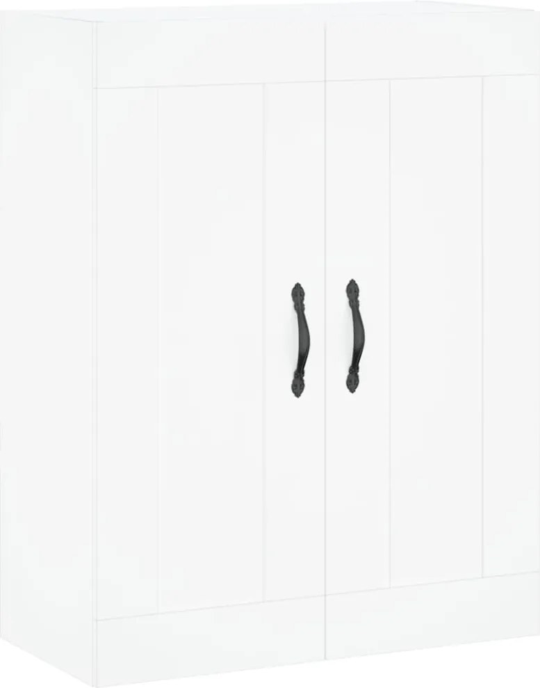 Skříň highboard bílá 69,5 x 34 x 180 cm kompozitní dřevo 3199713